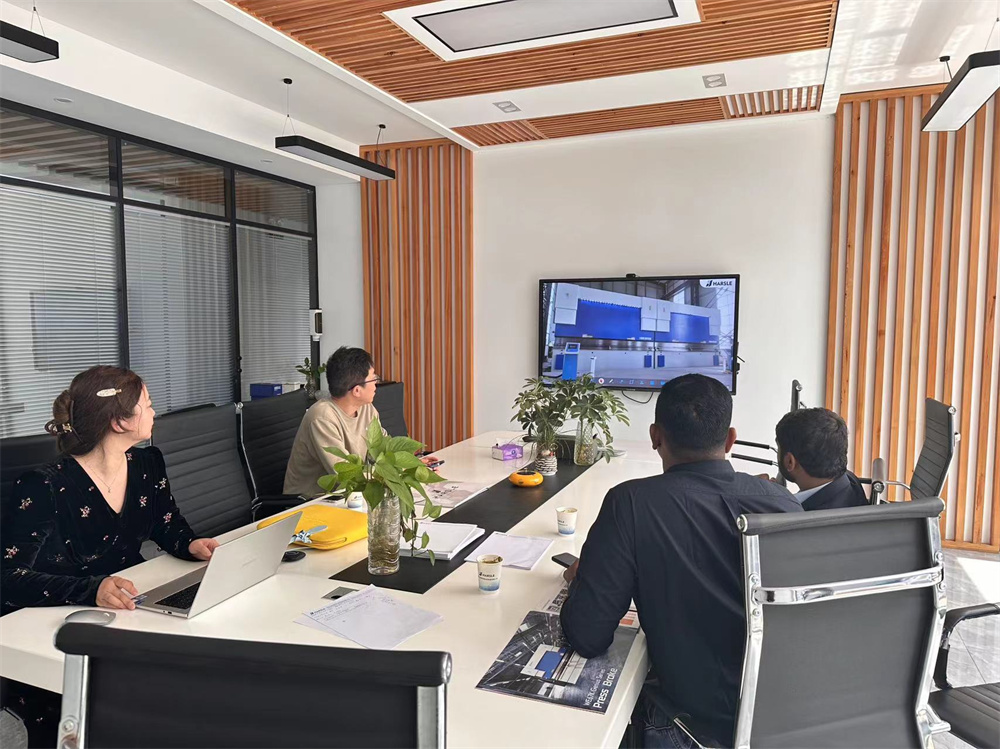 Embracing Collaboration: Welcoming Indian Client To Our Facility - HARSLE