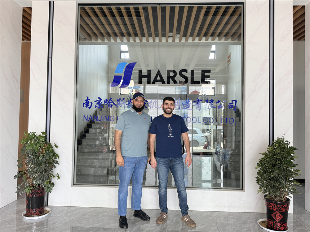 Saudi Customers Delighted with Machine Inspection - HARSLE