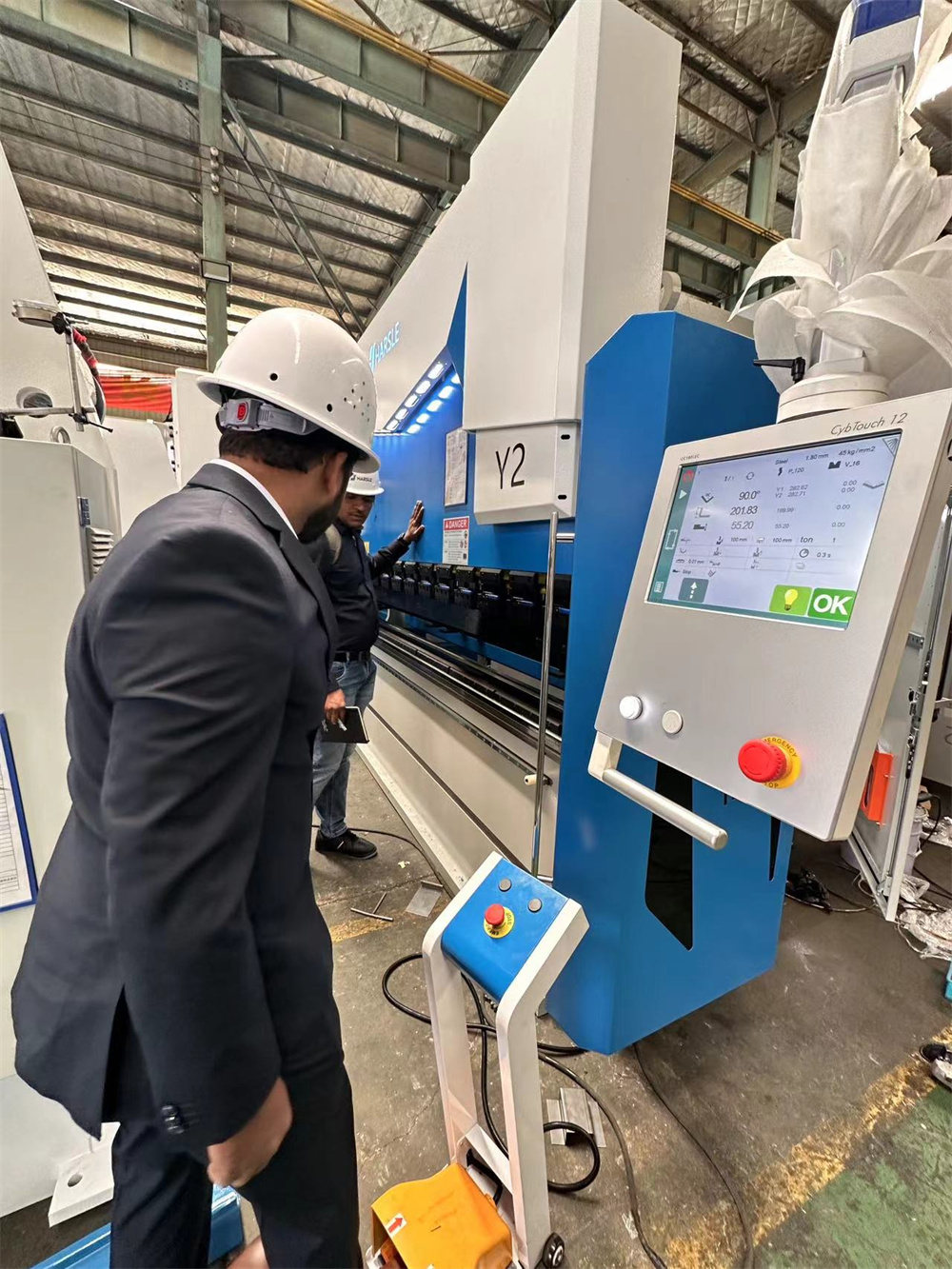 Embracing Collaboration: Welcoming Indian Client To Our Facility - HARSLE