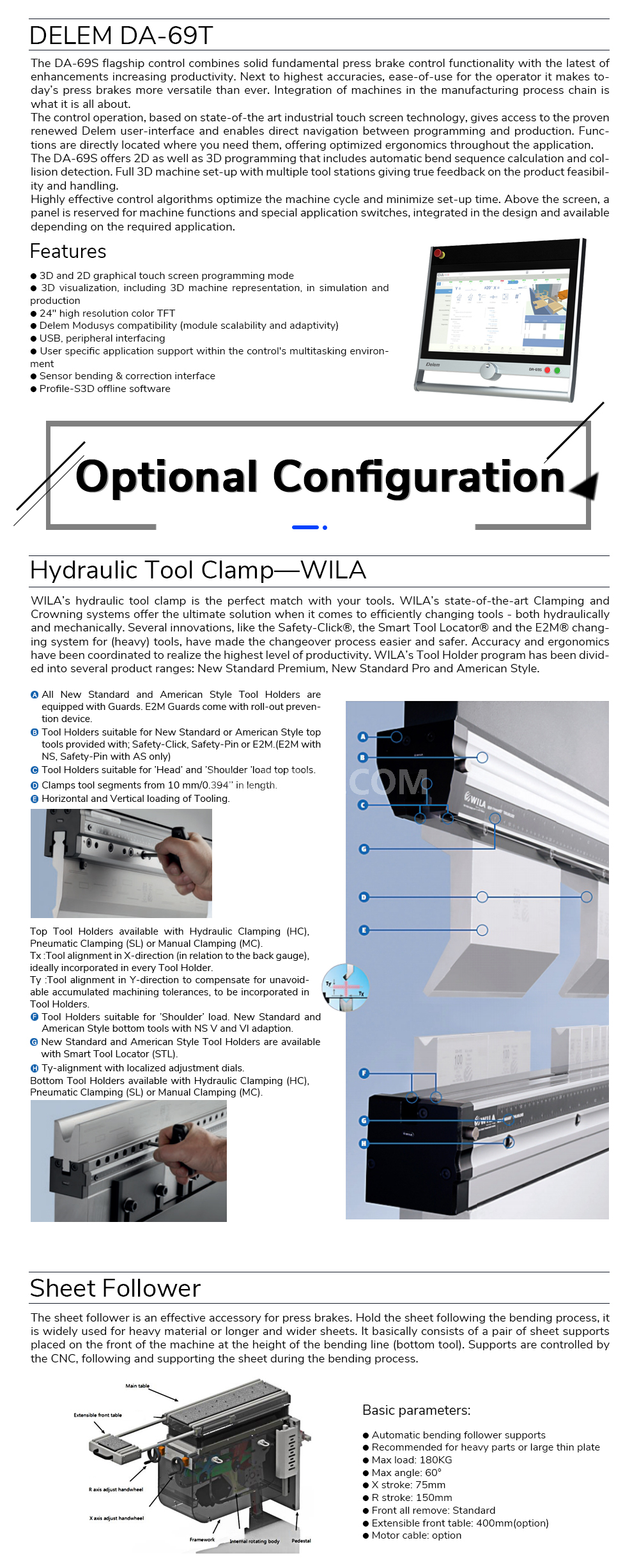 Genius WE67K-220T3200 Press Brake with DA69S - HARSLE