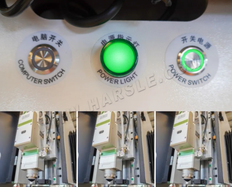 CNC laser cutting machine Operating - HARSLE